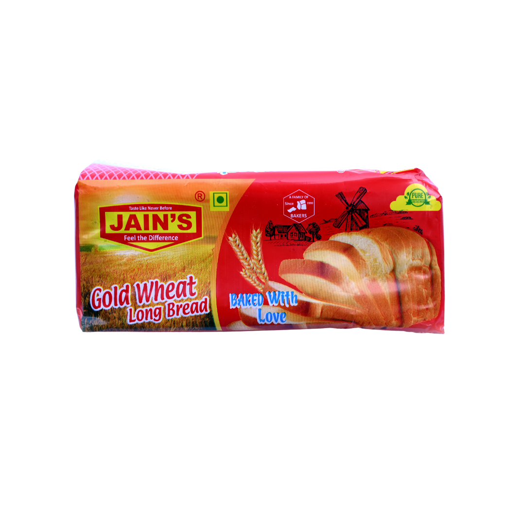 Gold Wheat Long Bread - Jain's by Nature Fresh Foods